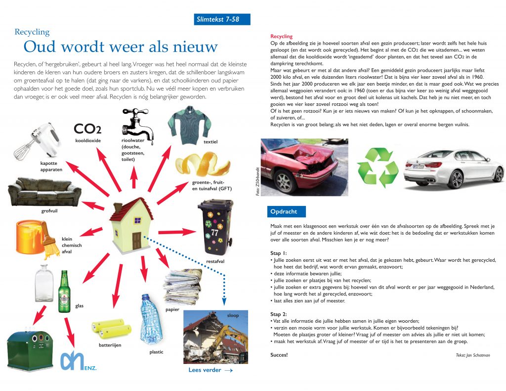 Milieu - Slimme Teksten basisonderwijs